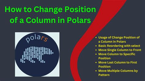 How To Change Position Of A Column In Polars Spark By Examples