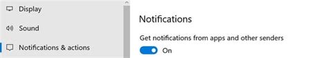 Windows Toast Notifications Issue R Windows10