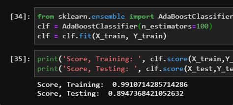 Python Adaboost Predictive Modeler