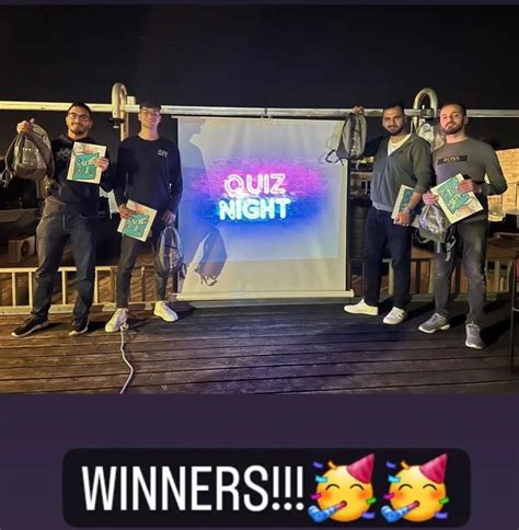 Mohammad N Abu Shams On Linkedin The First Place With My Colleagues In Quiz Night Which Was