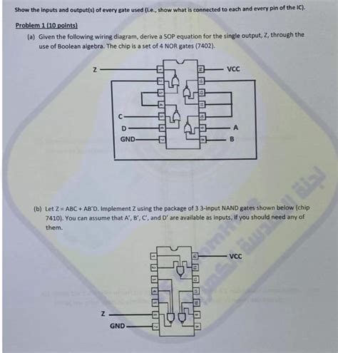 Solved Show The Inputs And Output S Of Every Gate Used Chegg