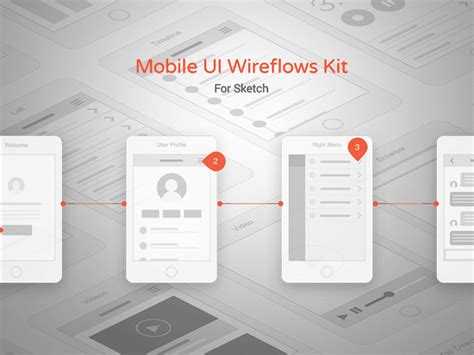 Mobile Ui Wireframe Kit Sketch Freebie Download Free Resource For