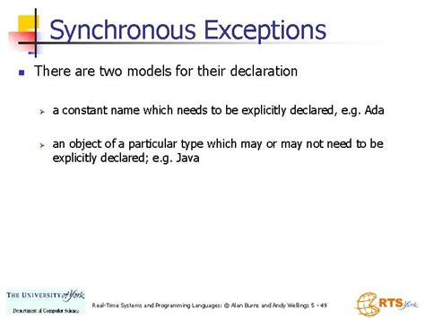 chapter 3 exceptions and exception handling realtime systems