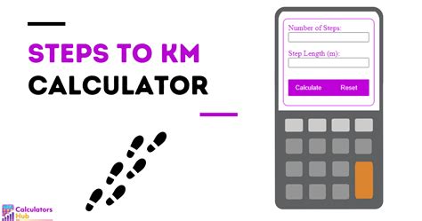 Steps To KM Calculator Online