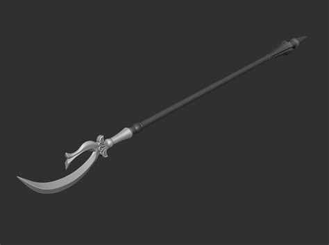 Free Stl File Sailor Saturns Silence Glaive Sailor Moon 🤫・3d Print