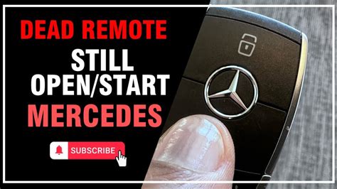 Mercedes Keys Locked In Car