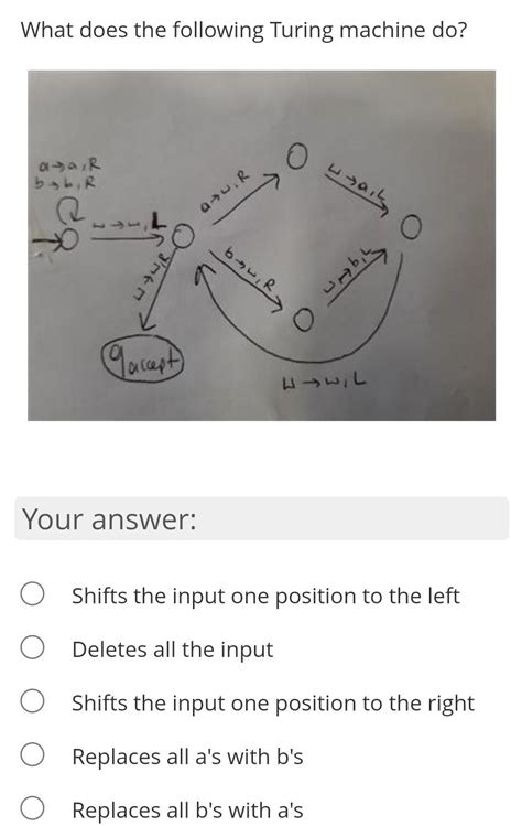 What Does The Following Turing Machine Do Your