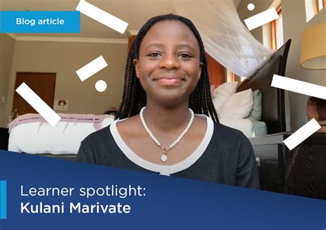 Learner Spotlight Kulani Marivate UCT Online High Babe