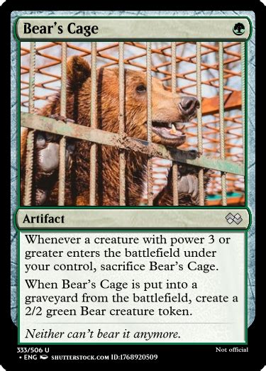 Post 70 Bears Cage A Literal Caged Bear You Have To Break With