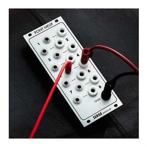 Serge Pont Neuf Format Jumbler Module Reverb
