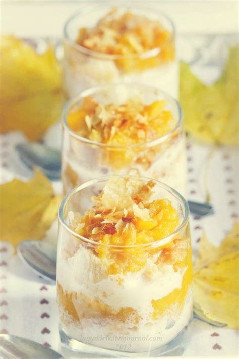 Яблоко тыква Трайфл Альтернативная шарлотка