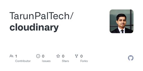 Github Tarunpaltechcloudinary