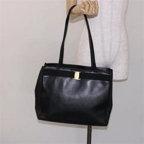 Salvatore Ferragamo Bags Salvatore Ferragamo Vala Tote Bag Leather