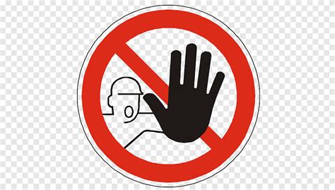 경고 표시 종이 교통 표지 기호 금지 표시 손 경고 표시 Png Pngegg
