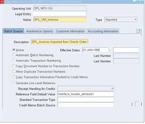 Transaction Sources In Accounts Receivables Amantpoint