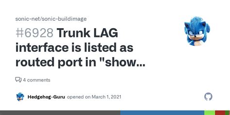 Trunk Lag Interface Is Listed As Routed Port In Show Interfaces Status