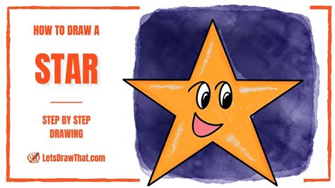 How To Draw A Star The Easy And The Fun Way Youtube