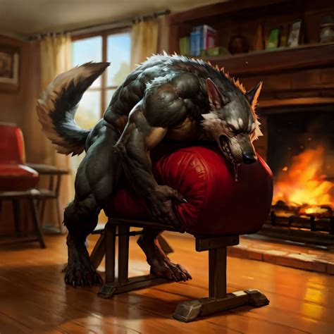 Rule 34 Ai Generated Breeding Mount Canine Cumming Furry Male