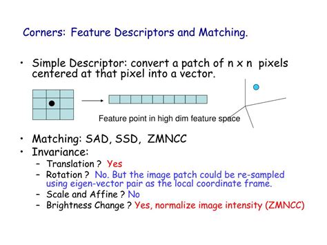 Ppt Feature Extraction And Matching Feature Tracking Sudipta N Sinha