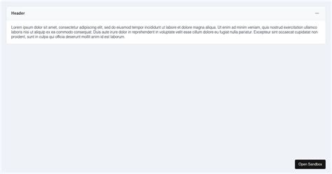 Primereact Demo Codesandbox