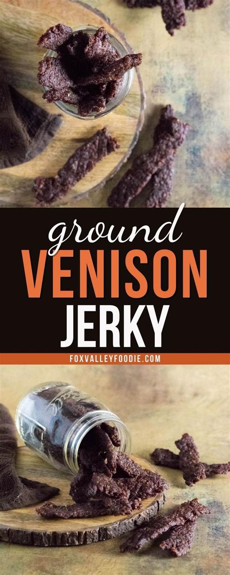 Homemade Ground Venison Jerky Recipe
