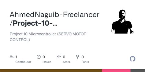 Github Ahmednaguib Freelancer Project Microcontroller Servo Motor Control Project