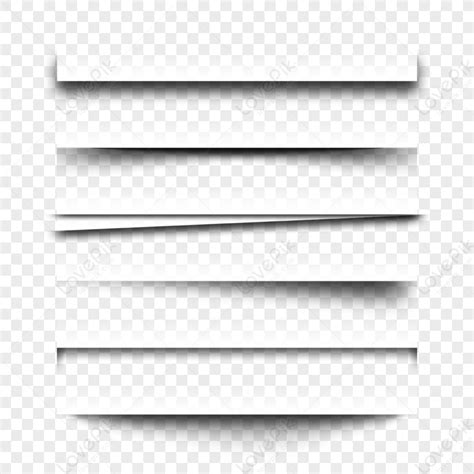 paper page shadow effect element web internet monochrome png image and clipart image for free