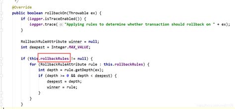 【spring Boot】spring中的transactional注解为什么要加rollbackfor Exceptionclass
