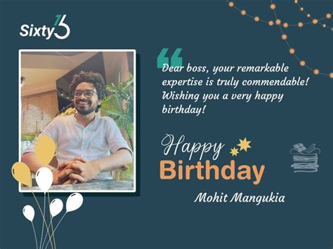 Heena Thummar On Linkedin Wishing You A Very Happy Birthday Mohit Mangukia 🎁