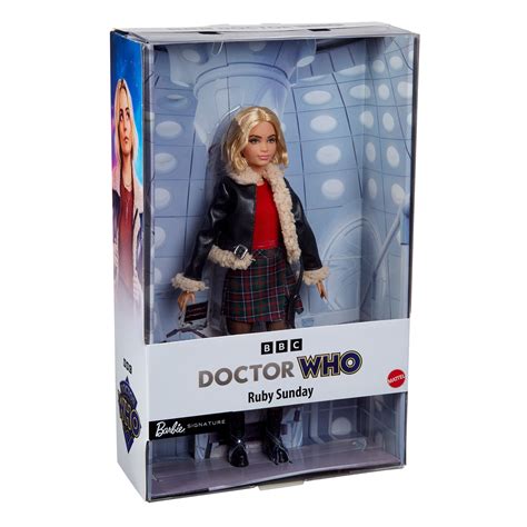Doctor Who Ruby Sunday Barbie Doll Mattel Creations