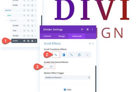 How To Create Colorful Text Background Scroll Animation With Divi