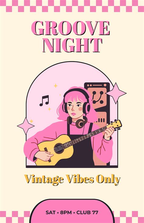 Free Aesthetic Pastel Poster Template To Edit Online