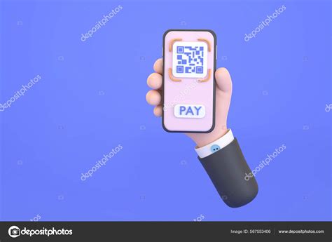 Code Scanning Icon Smartphone Hand Holding Mobile Phone Barcode Scanner Stock Illustration By