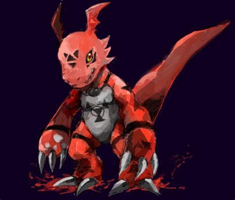 Cute Guilmon Fan Art Digimon Tamers