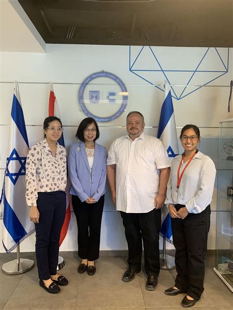 เอกอัครราชทูตฯ เยี่ยมชมศูนย์จัดการภัยคุกคามด้านไซเบอร์ของรัฐบาลอิสราเอล สถานเอกอัครราชทูต ณ