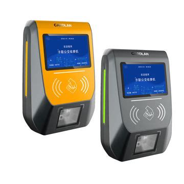 China Bus Payment System Nfc Rfid Card Reader Bus Smart Card Reader With QR Code Scanner On