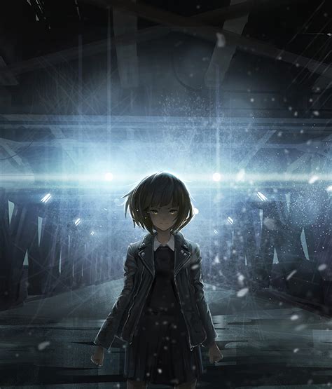 X Resolution Yellow Eye Anime Girl X Resolution Wallpaper Wallpapers Den