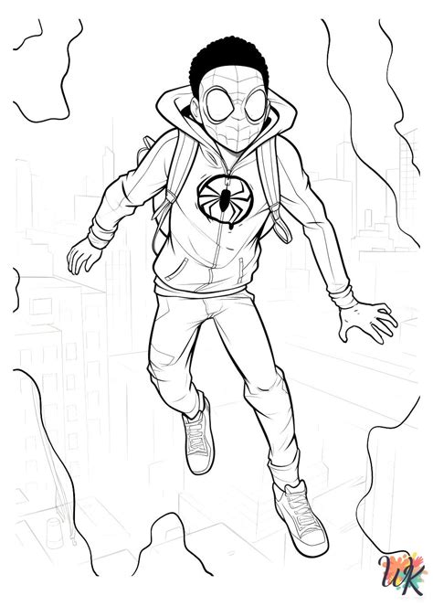 33 Miles Morales Coloring Pages Free Printable Sheets