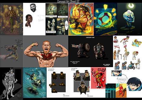 Artstation Concept Art Sheet 02