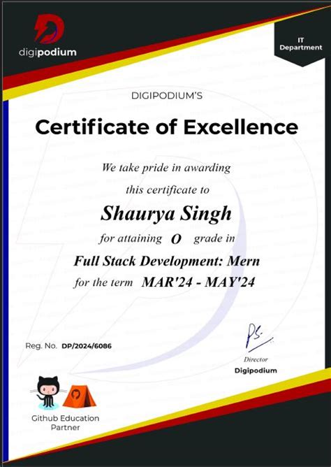 shaurya singh on linkedin fullstackdev mernstack digipodium