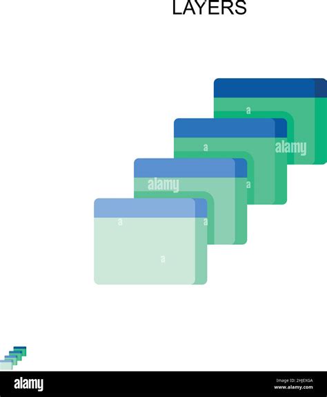 Layers Simple Vector Icon Illustration Symbol Design Template For Web