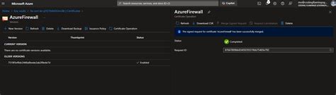 How To Automatically Issue Tls Certificates For Azure Firewall For