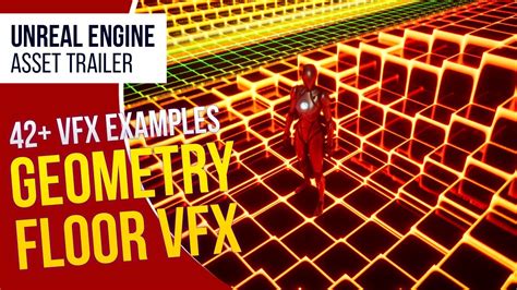 Ue5 L Geometry Floor Vfx Pack L Unreal Engine 5 Trailer Youtube
