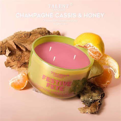Champagne Cassis And Honey Talent Candles Scented Candles For Home