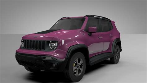 Modelo 3d Jeep Renegade Rosa Trailhawk 2019 L1389 Turbosquid 1740430