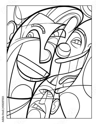 Cubism Coloring Book Coloring Pages Cubism Coloring Book Coloring Pages
