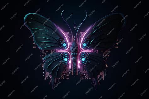 Premium Photo Computer Chip With Processor Background Created With