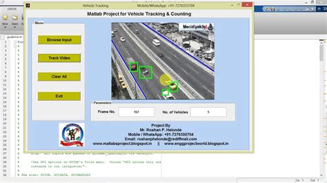 Vehicle Tracking And Counting Using Matlab Youtube