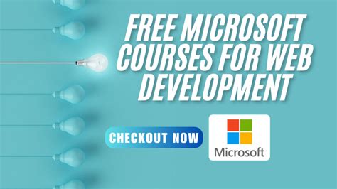Free Microsoft Courses To Kickstart Your Web Development Journey Placement Drive