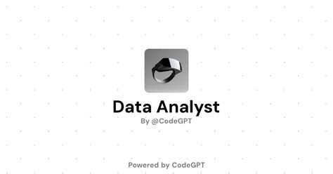 Data Analyst Codegpt